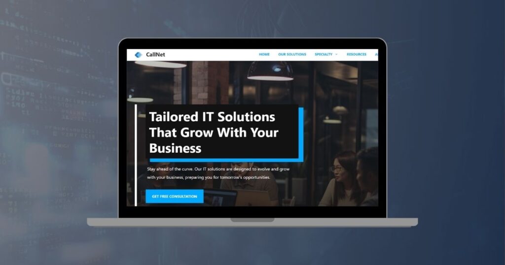 New Website Launched - Callnet Solution